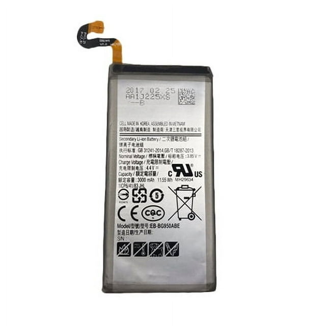 Samsung Galaxy S8 3000mAh Replacement Battery EB-BG950ABE G950W ...