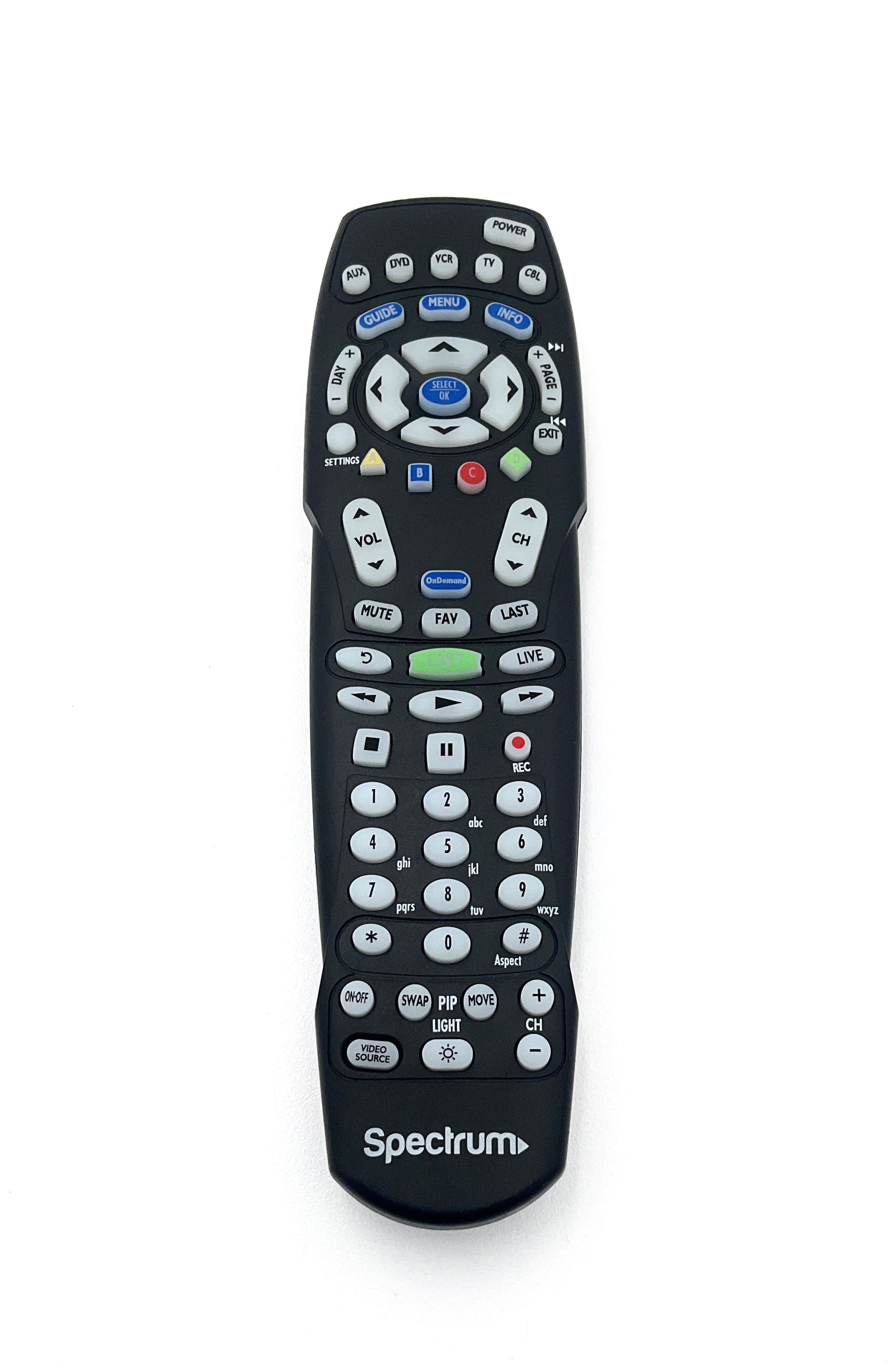 Replacement for Spectrum Arris Remote Control RC122 for HD DVR - 4 Pack ...