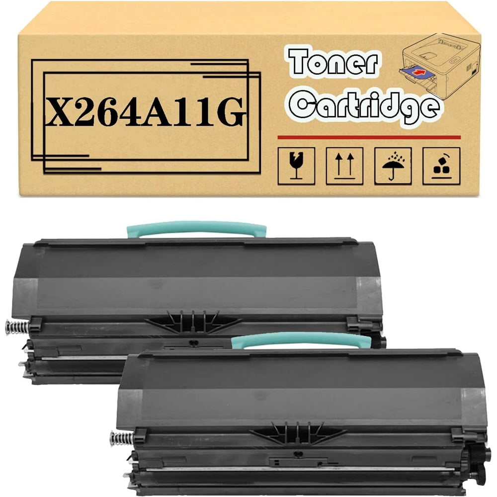 Replacement for X264 X264A11G Toner Cartridges Compatible for Lexmark ...