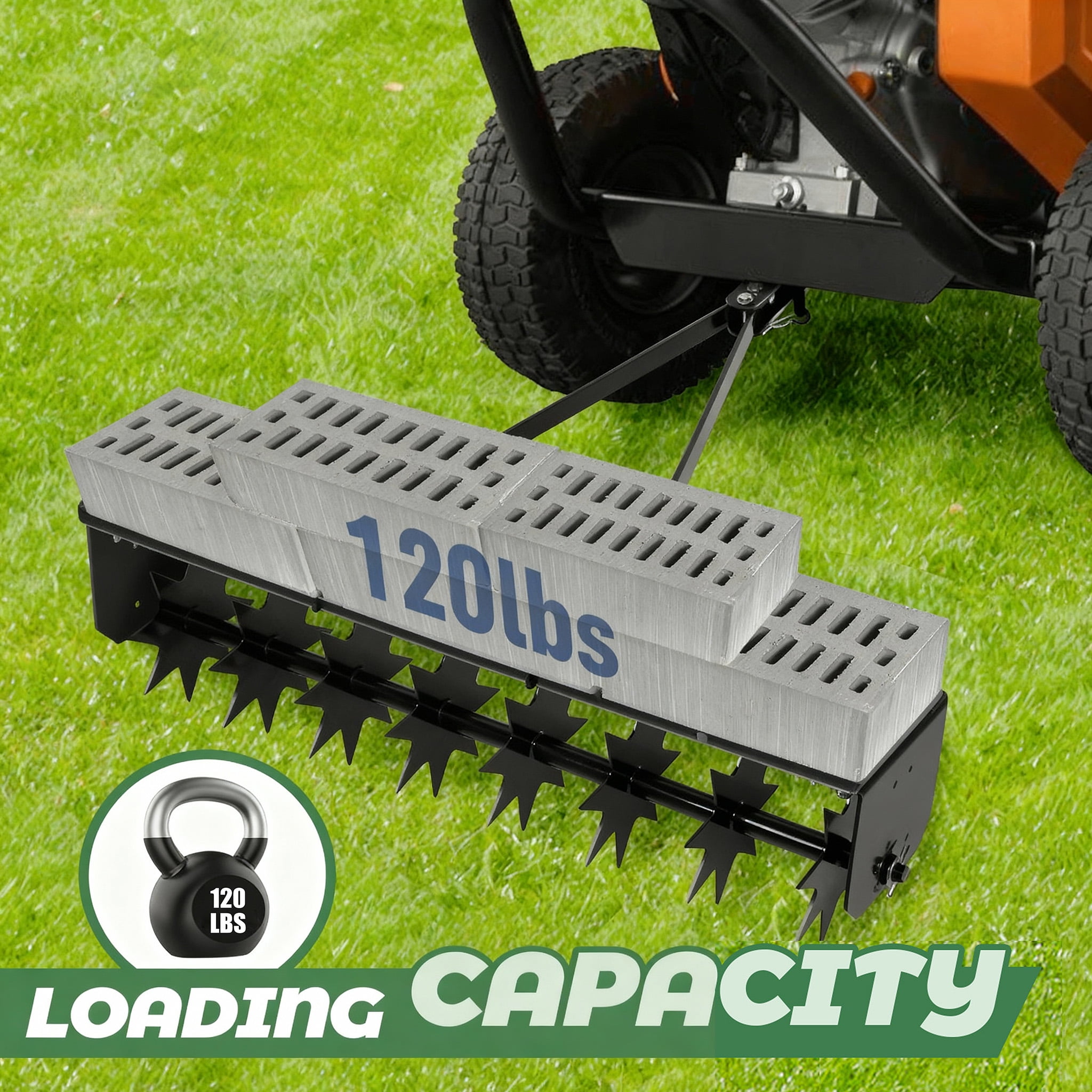 Replacement Pull type Lawn Spike Aerator Heavy Rolling Lawn Aerators replacement-pull-type-lawn-spike-aerator-heavy-rolling-lawn-aerators