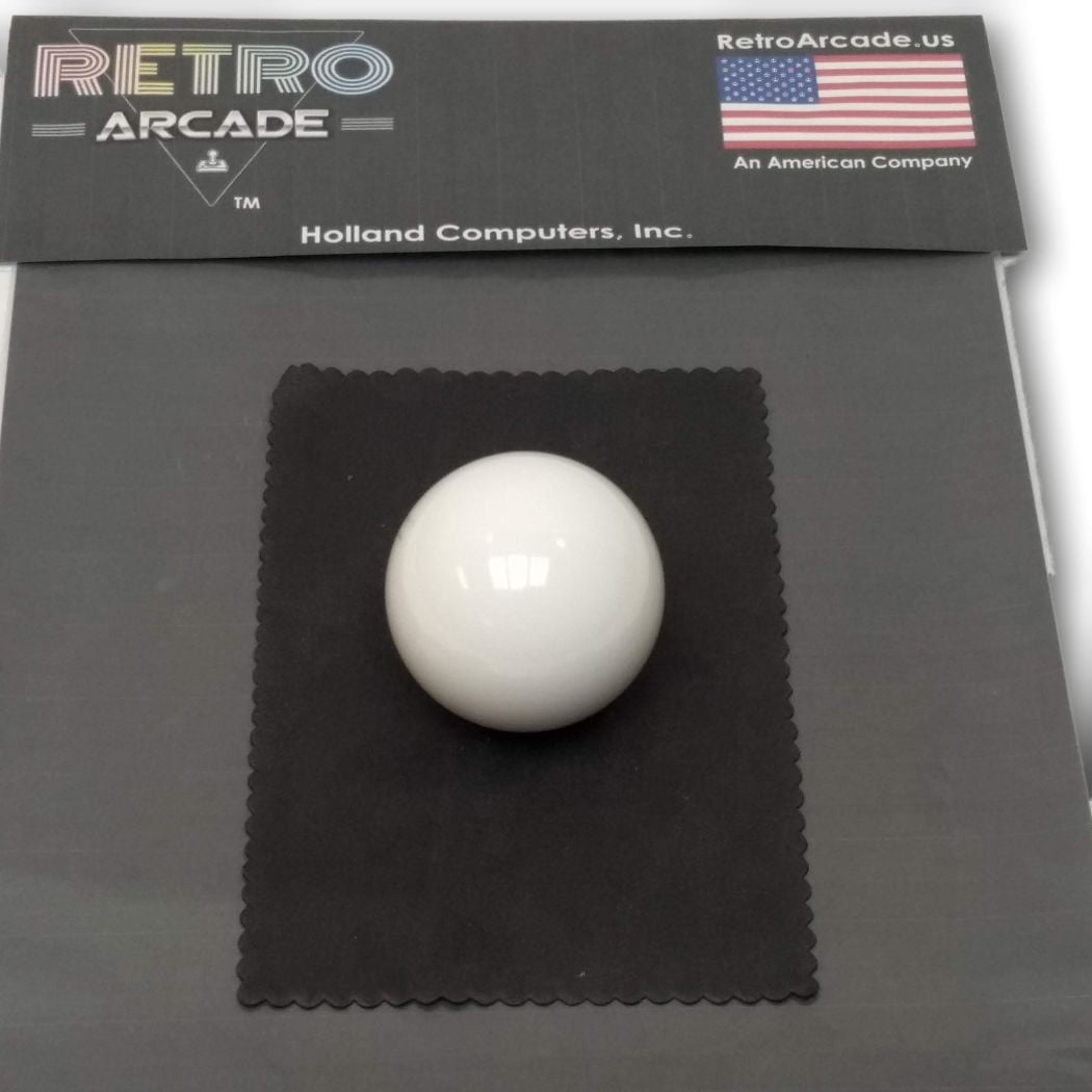 Replacement White 2 inch Ball for trackball RA-TRACK-BALL-2-INR2 ...