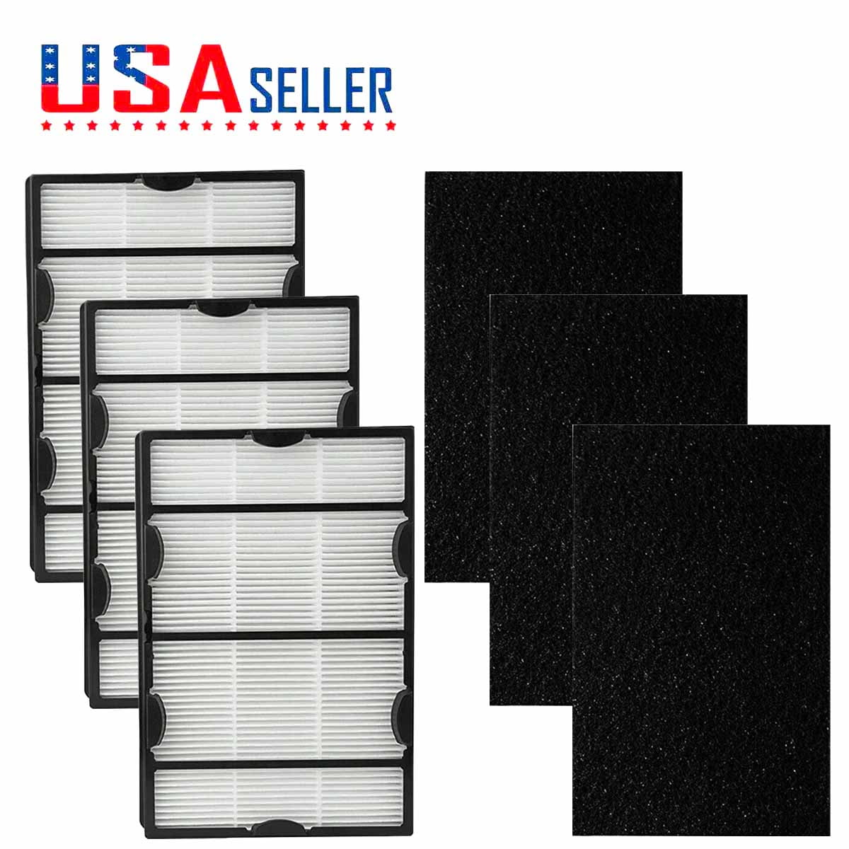 Replacements for Holmes HAPF600 Filters B and Carbon Filters,True Hepa ...