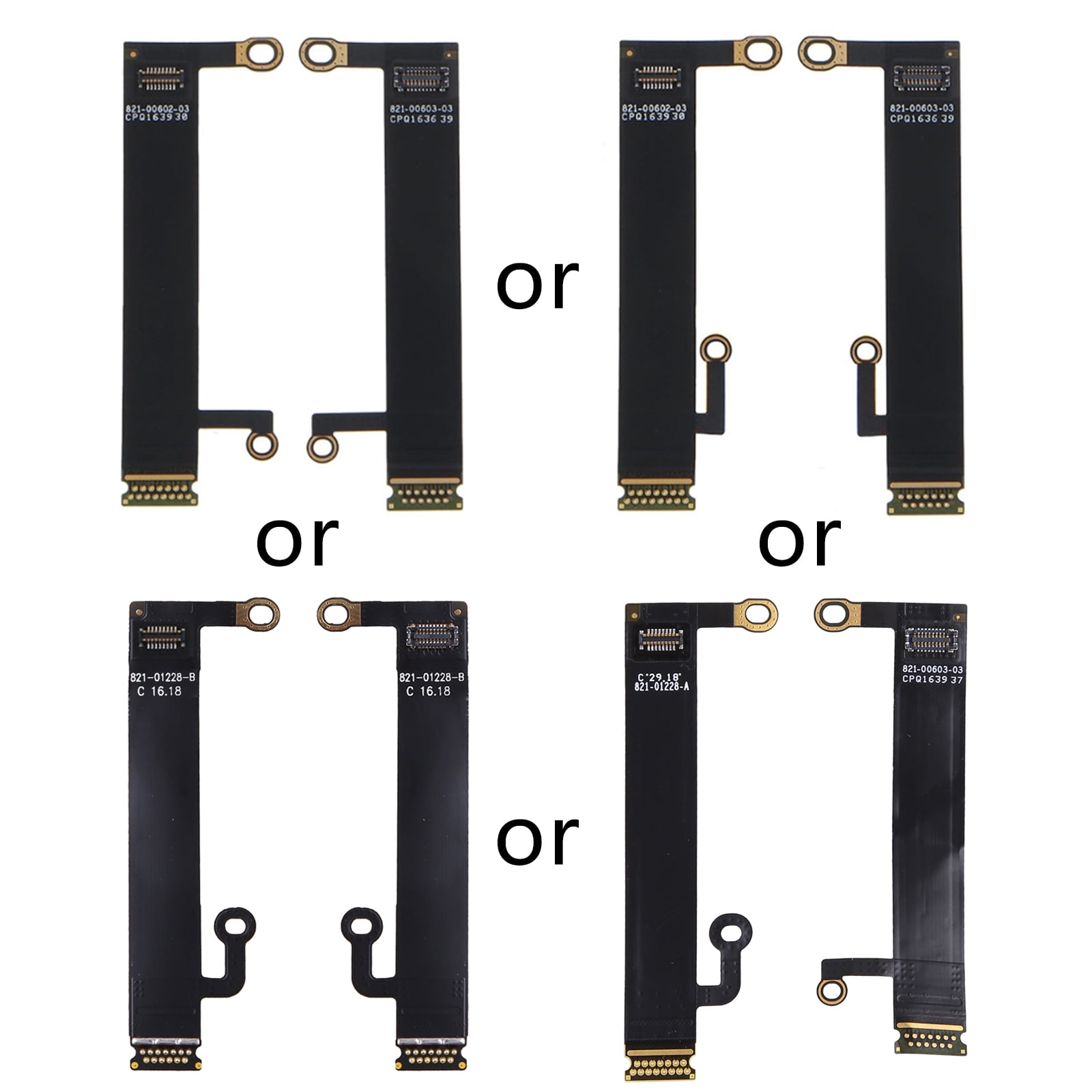 Replaces the LED Backlight Cable Connector of the A1989 A1990 A1706 ...