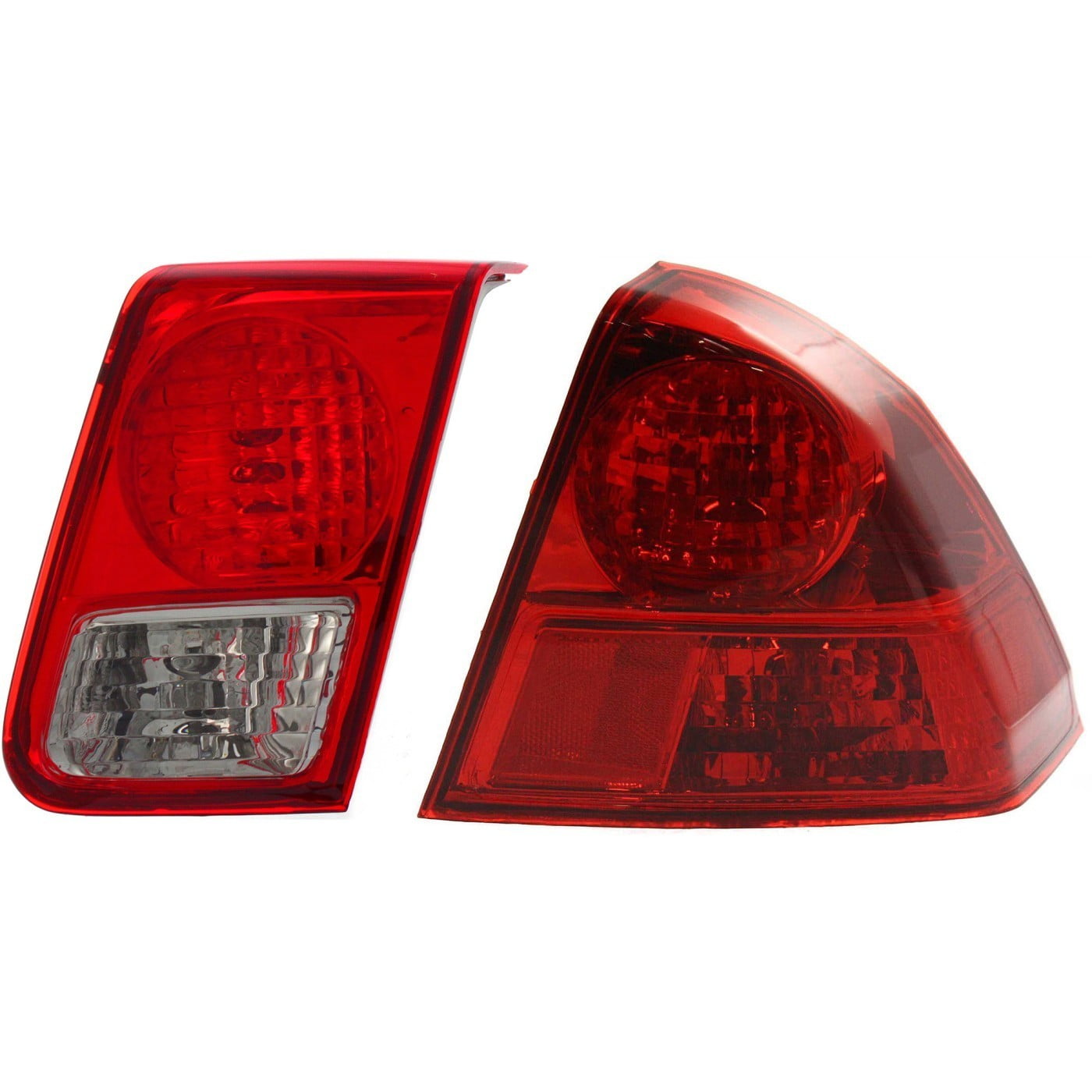 Replacing Right Tail Lights for 2003-2005 for Civic for Sedan: Tail Lights Taillamps Brakes Set ...