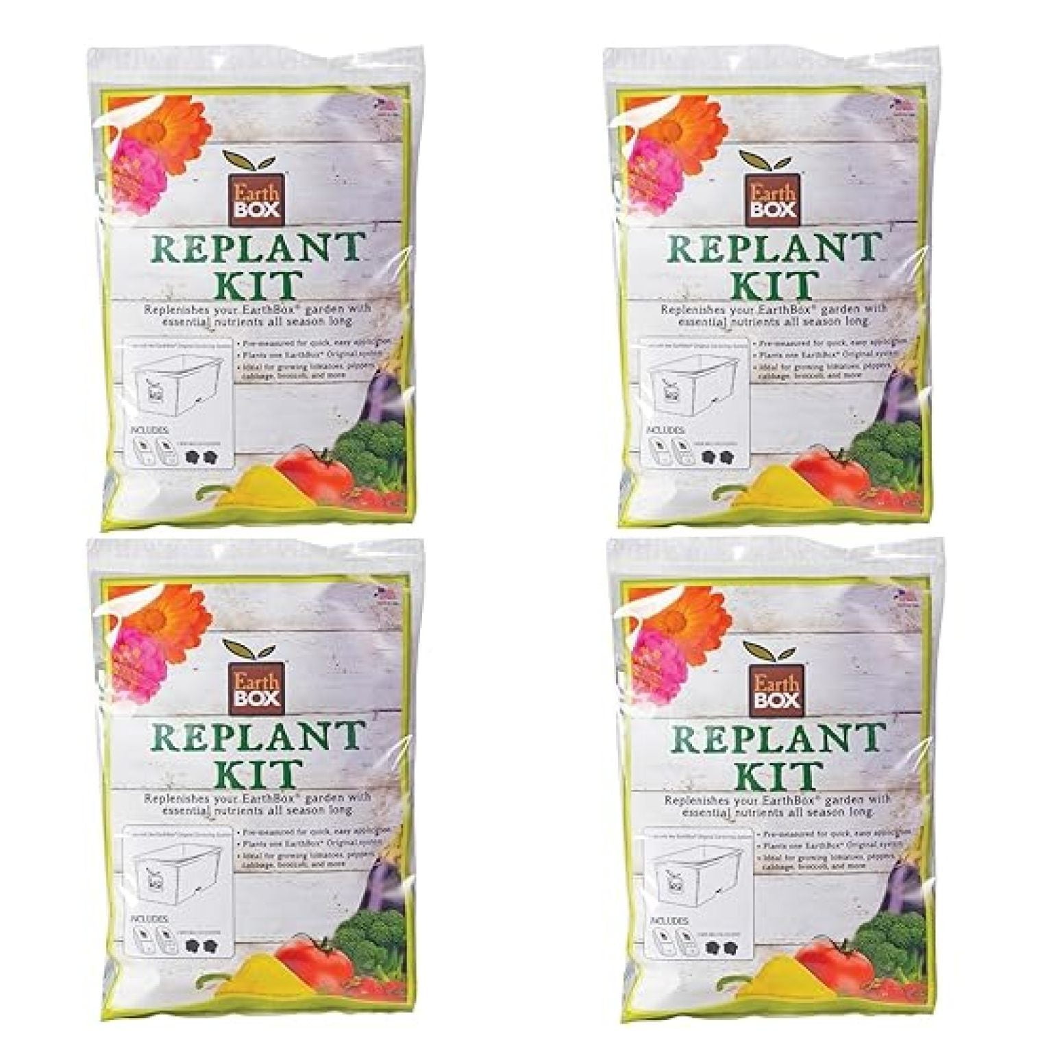 Replant Kit (4 Pack) - Garden Plant Rooting & Growing Kit - Indoor Outdoor Plant Propagation ...