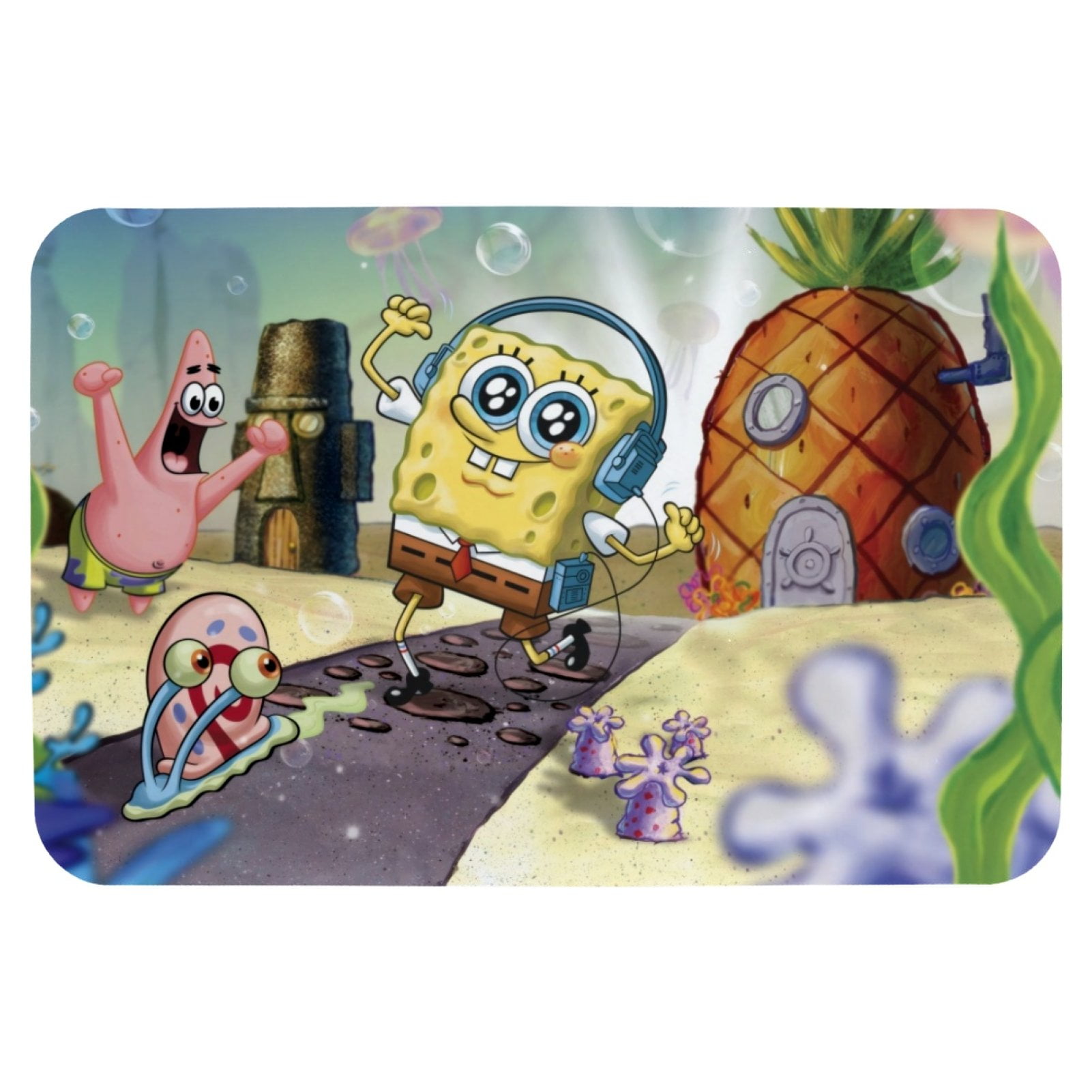Replar SpongeBob SquarePants Technology Fabric Floor Mat Water ...