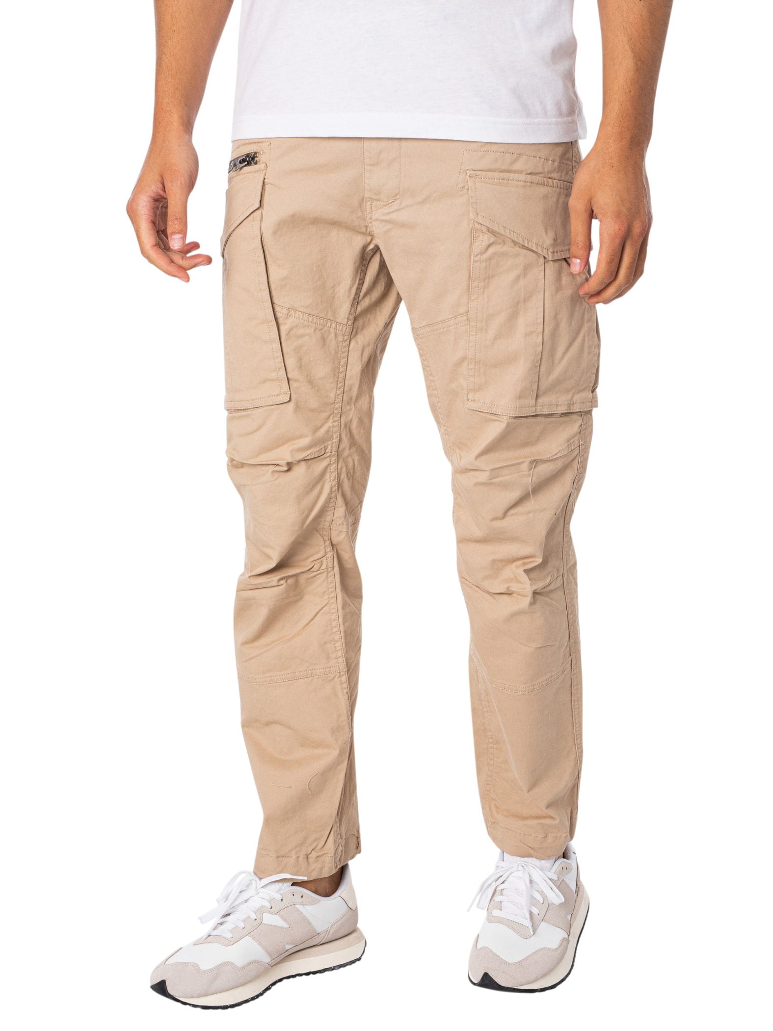 Replay Logo Cargo Trousers, Beige - Walmart.com