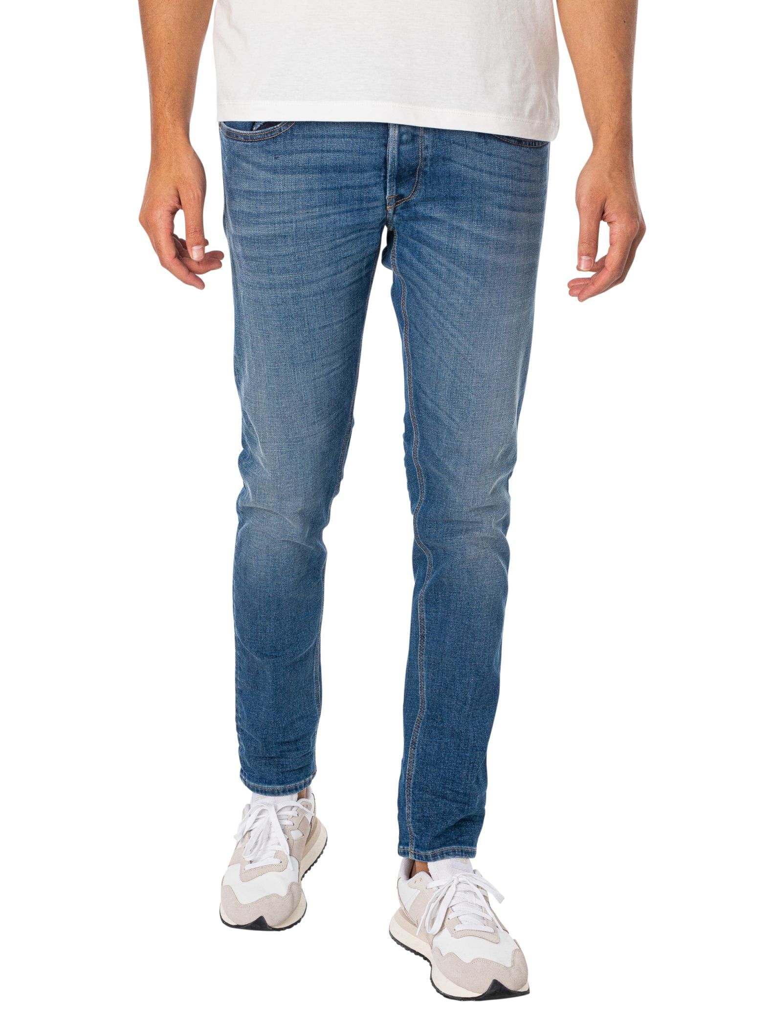 Replay Willbi Regular Slim Fit Jeans, Blue - Walmart.com