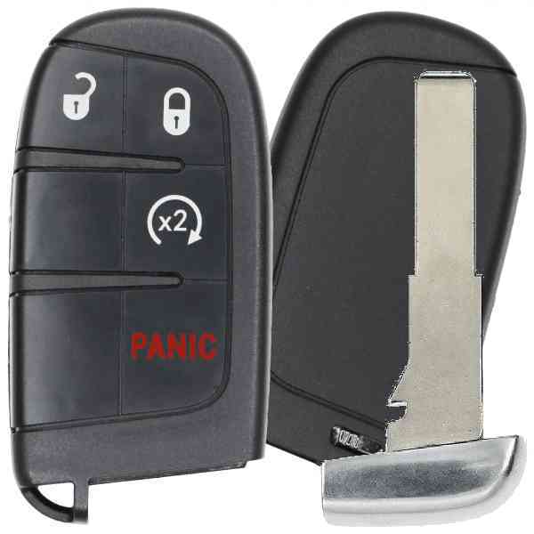 Replcament Smart Key Fob Compatible with Jeep Renegade 2015-2022 FCC ...