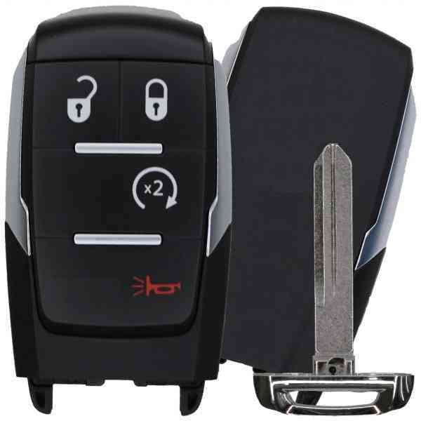 Replcament Smart Key Fob for RAM 2500 3500 4500 5500 Big Horn Laramie Laramie Longhorn Limited ...