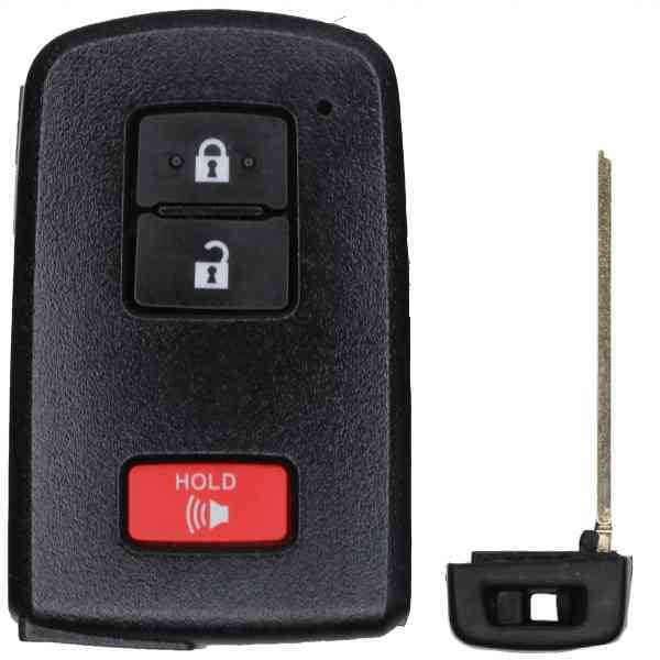 Replcament Smart Key Fob for Toyota 4Runner 2020-2021 FCC HYQ14FBA Part ...