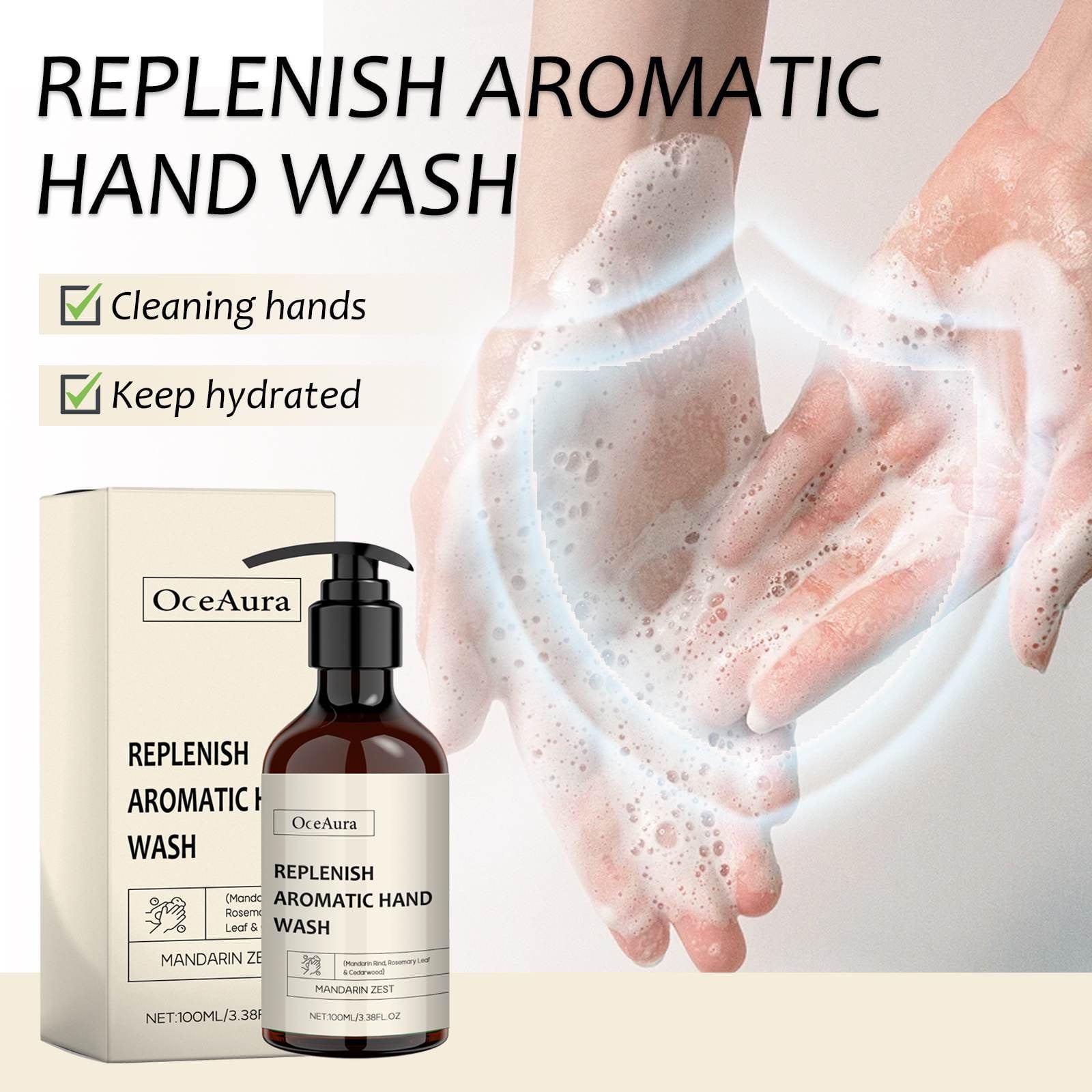 Replenish Aromatic Hand Wash | Moisturizing & Refreshing | 100ml ...