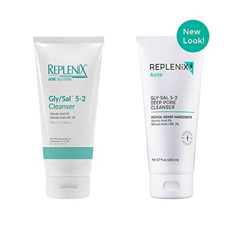Replenix Acne Solutions Gly/Sal 5-2 Deep Pore Cleanser 6.7oz - Walmart.com
