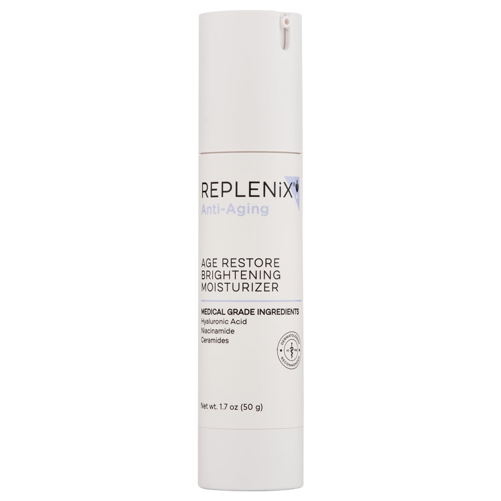 Replenix Age Restore Brightening Moisturizer, Clinical-Grade ...