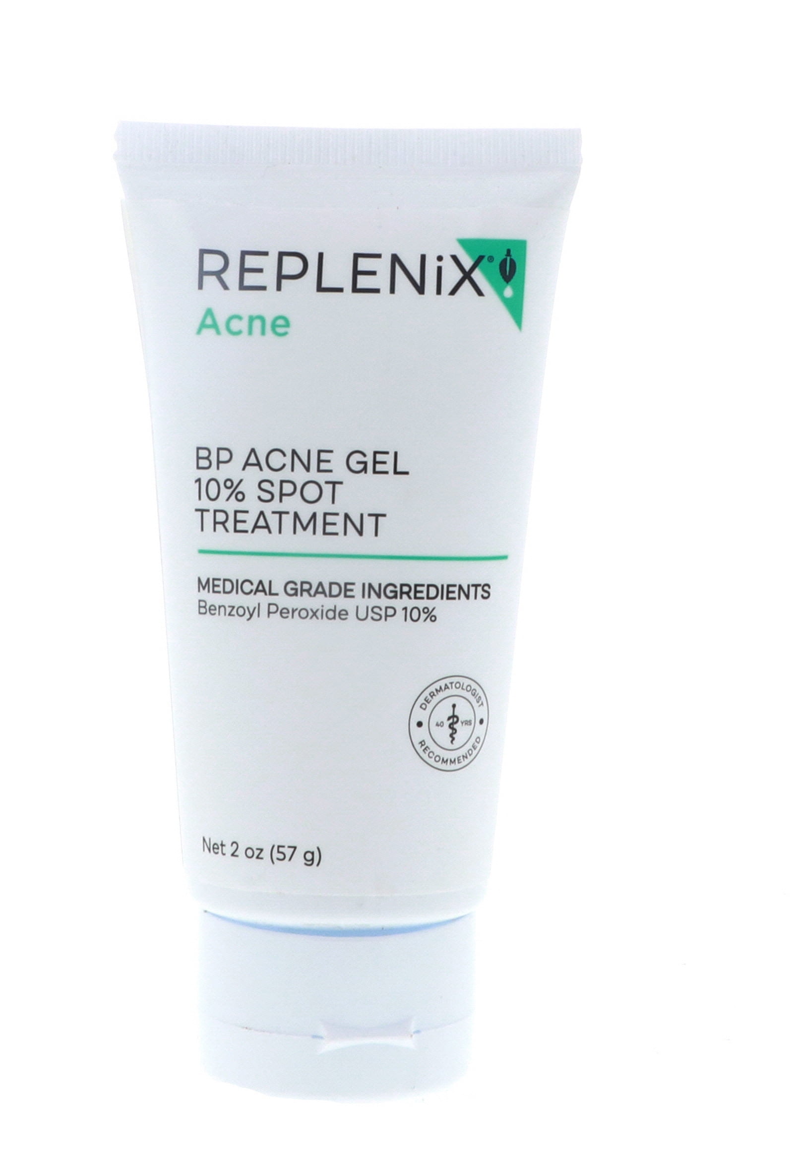 Replenix BP 10% Benzoyl Peroxide Acne Gel, Blemish Spot Treatment ...