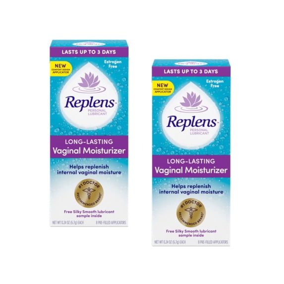 Replens Long-Lasting Vaginal Restores Vaginal Moisture Moisturizer ...