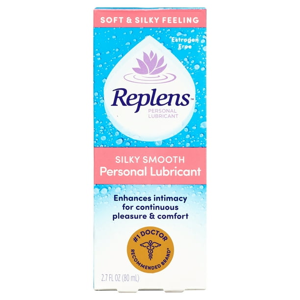 Replens Silky Smooth Personal Lubricant Gel, 2.7 fl oz - Walmart ...