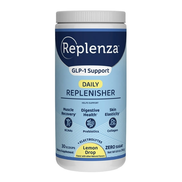 Replenza GLP-1 Support, Daily Replenisher, Supports Muscle Recovery ...