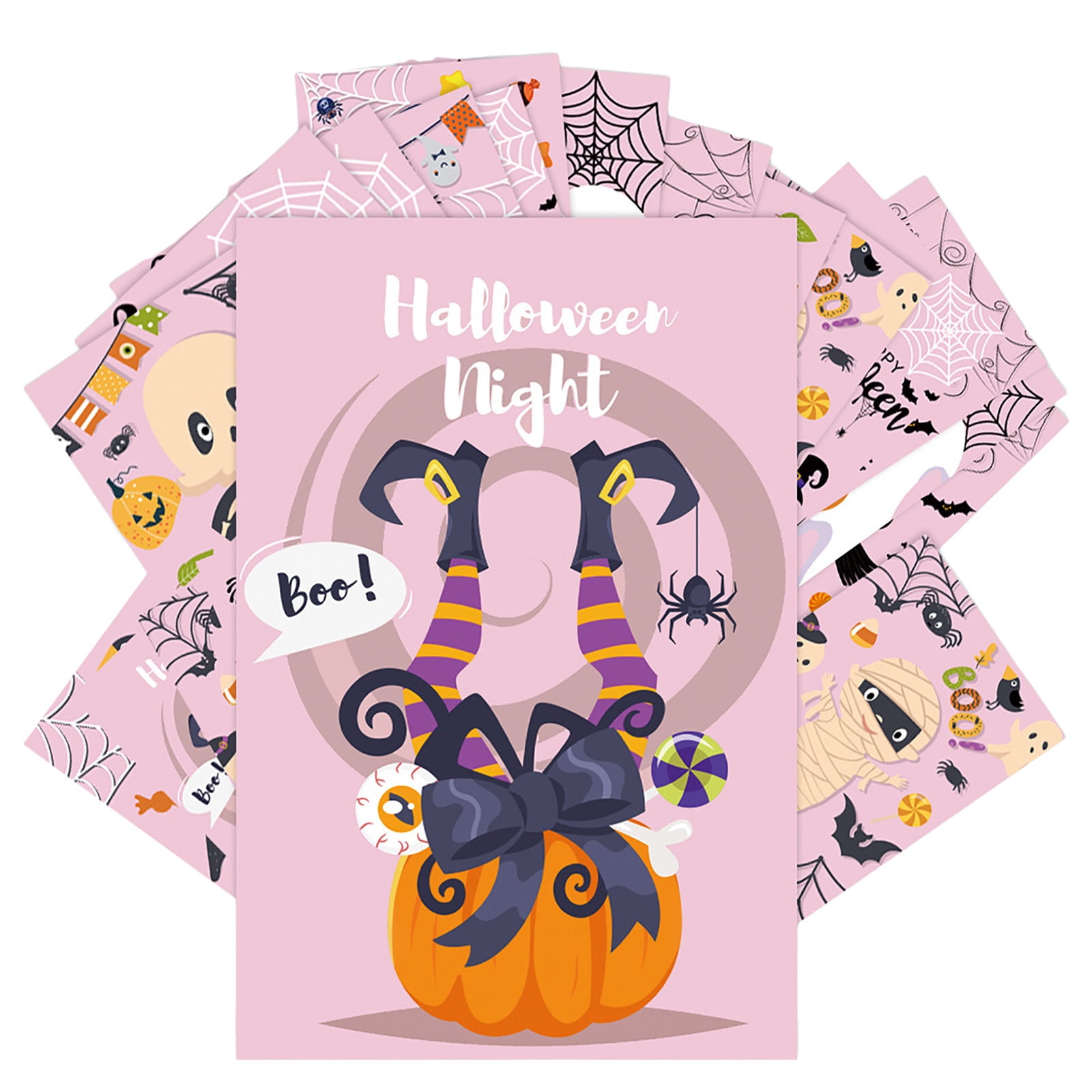 Replio 12pc Theme Hand Written Single Paper Postcard Party Invitation Decorations Home decor ...