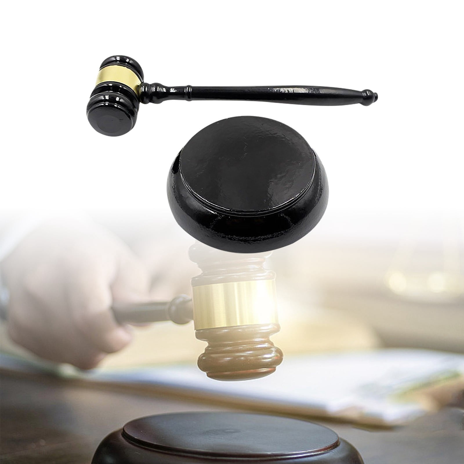 Replio 1set Hammer Mini Wooden Mallet Wooden Gavel Toy Gavel Tools ...