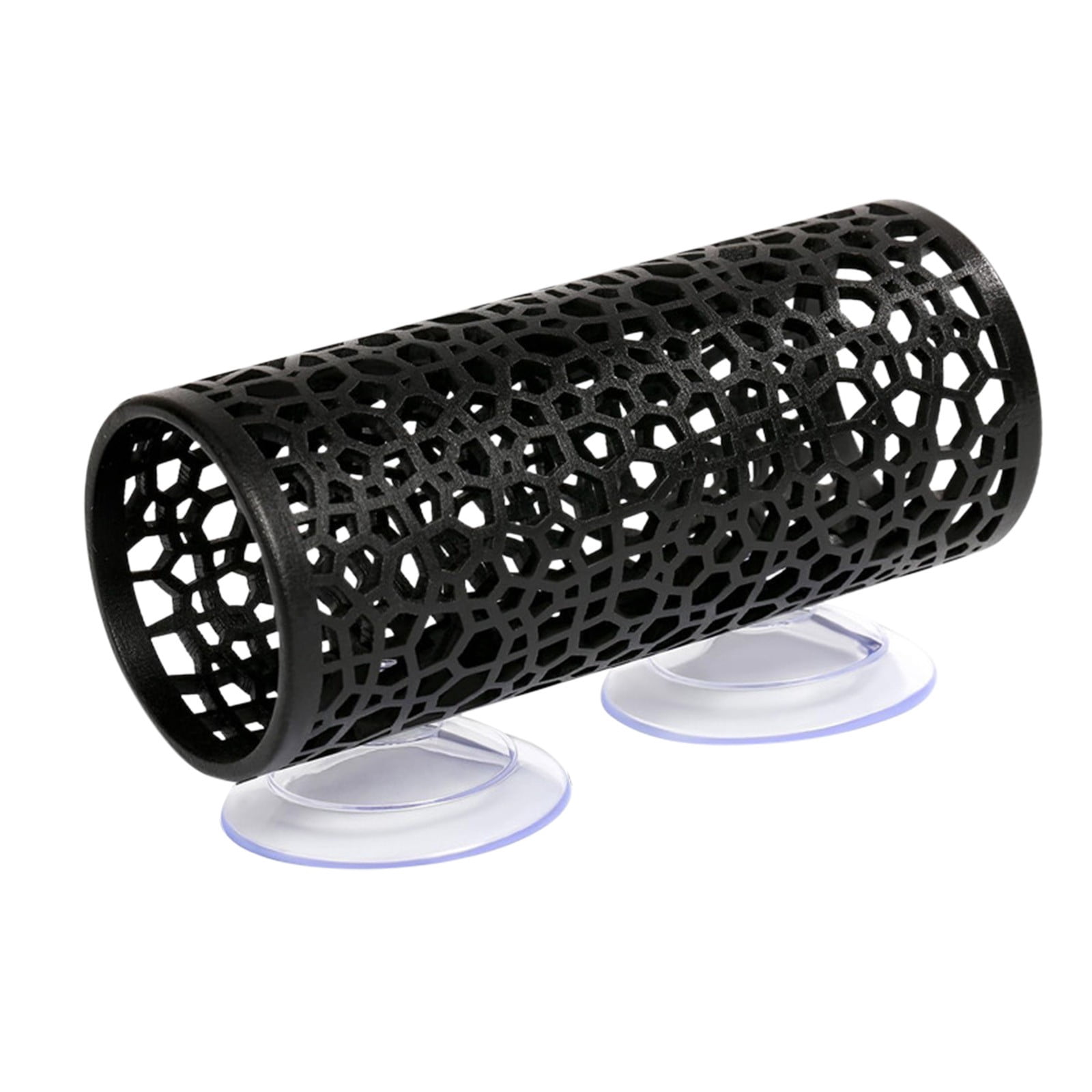 Replio Fish Toys Tunnel Black Small Hole Hollow Fish Safer For Guppies ...