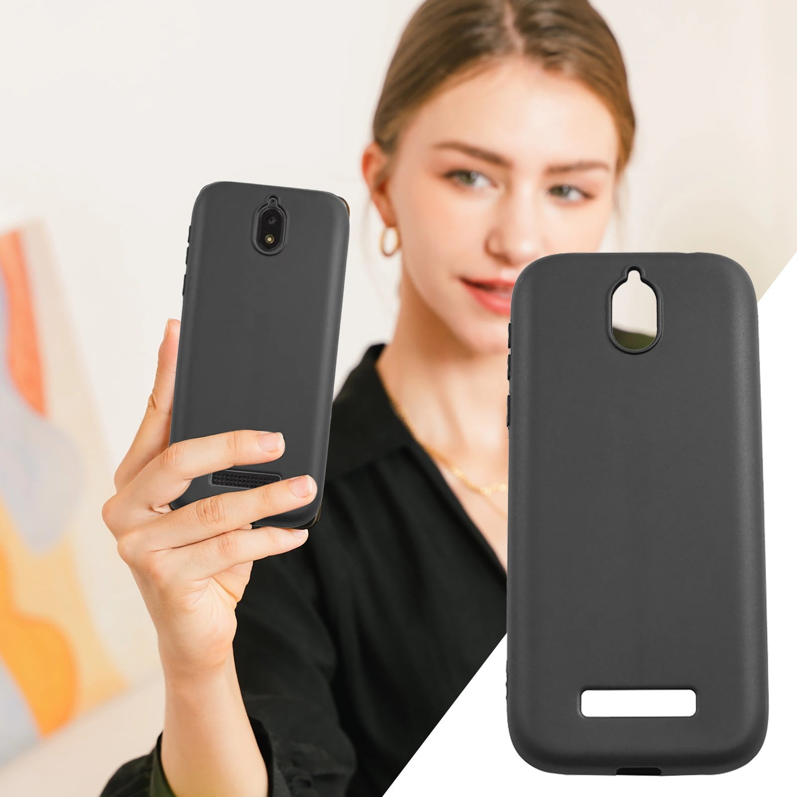 Replio LU View 2/B130DL/B131DL Phone Case Transparent TPU Material Anti ...