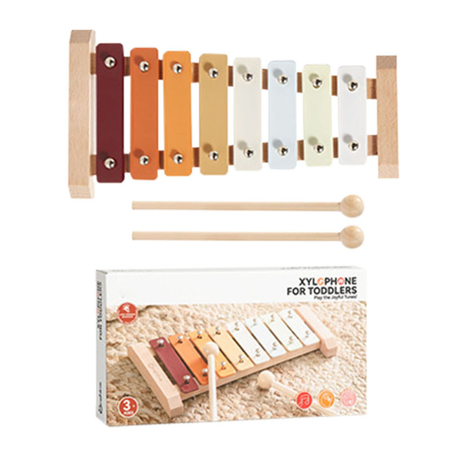 Replio Musical Instruments Neutral Colors Wooden Montessori Toys ...