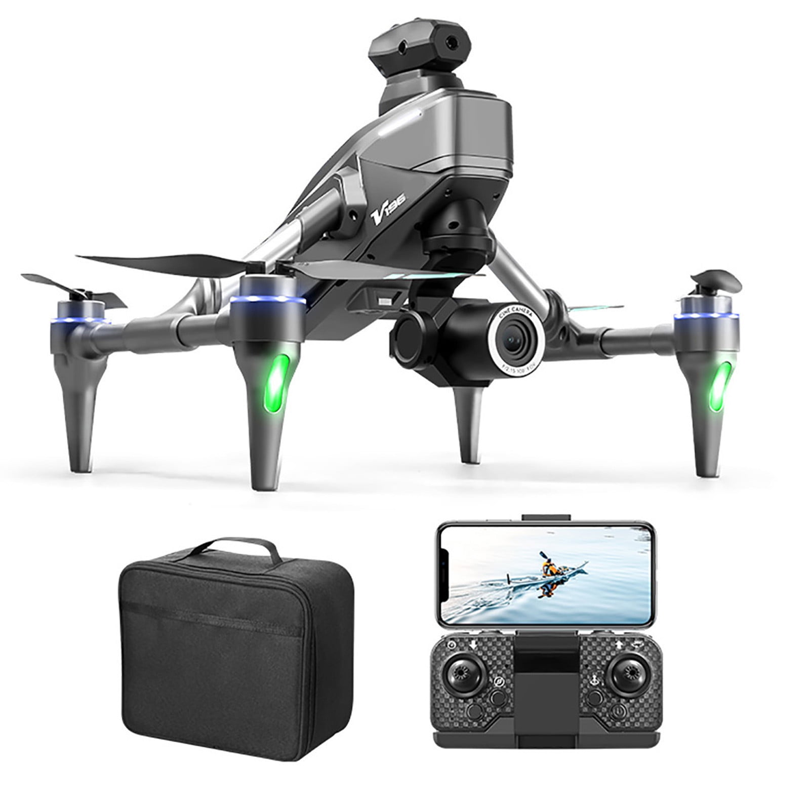 Replio Super Enduring Brushless Motor Drone With Camera For Beginners WiFi FPV Quadcopter With ...