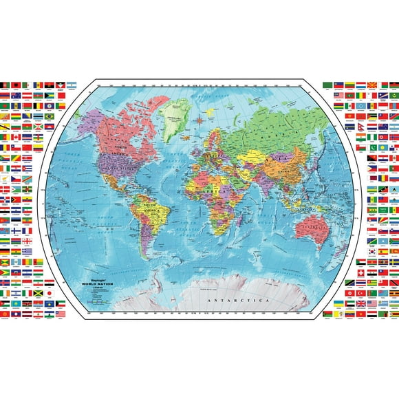 Flags World Map