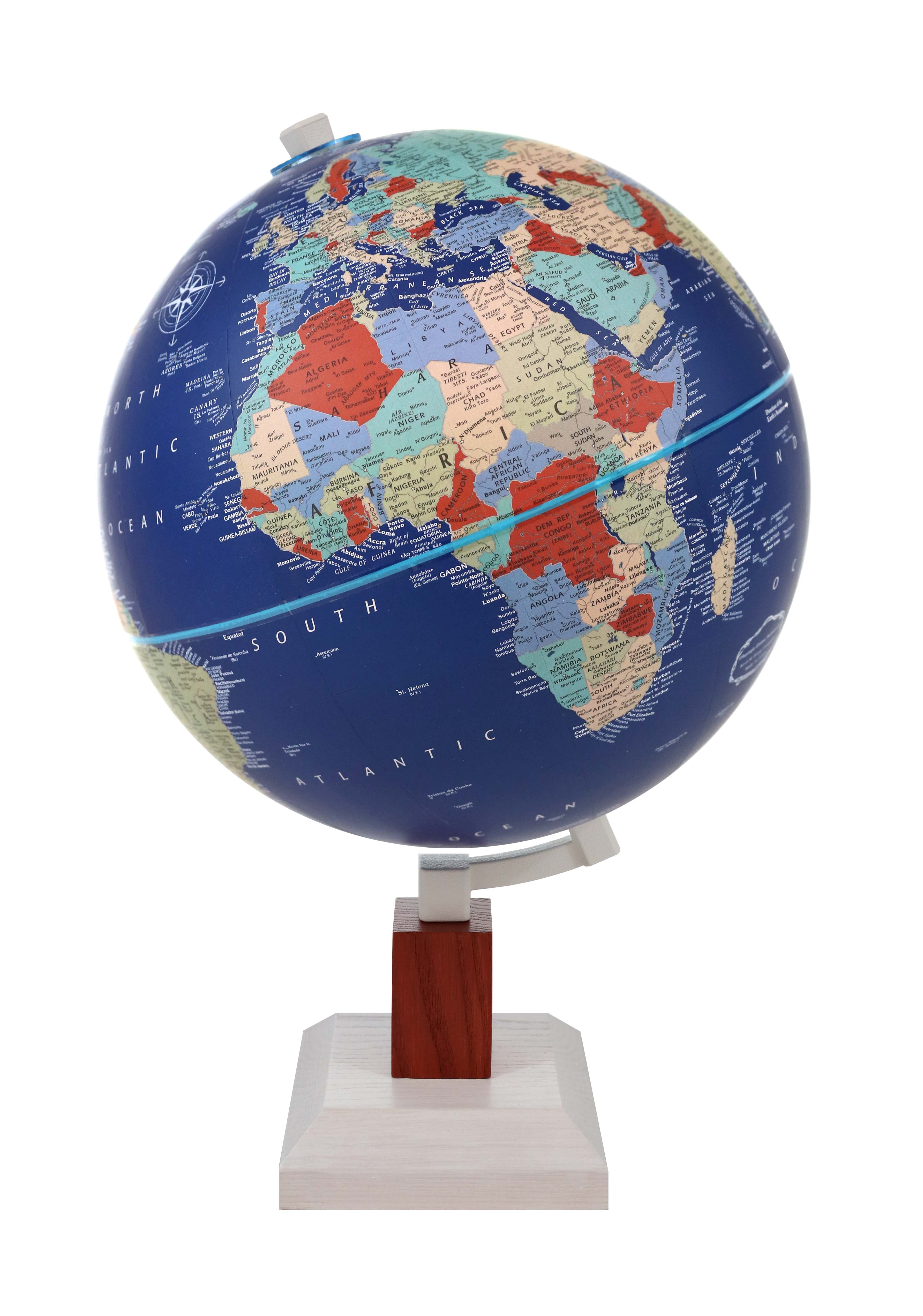 Replogle Wanderlust Desktop Globe, Blue - Walmart.com