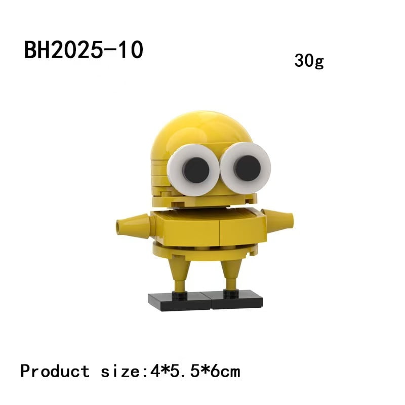 Repo Horror Game Monster Cylindrical person Construction Toys Blocks ...