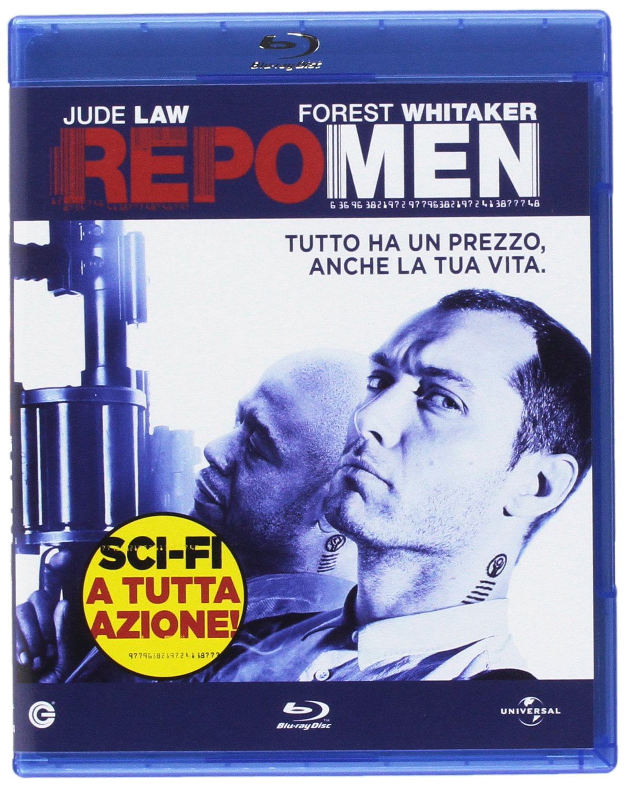 Repo Men (Blu-ray) Liev Schreiber Jude Law Forest Whitaker Alice Braga Liza Lapira - Walmart.com