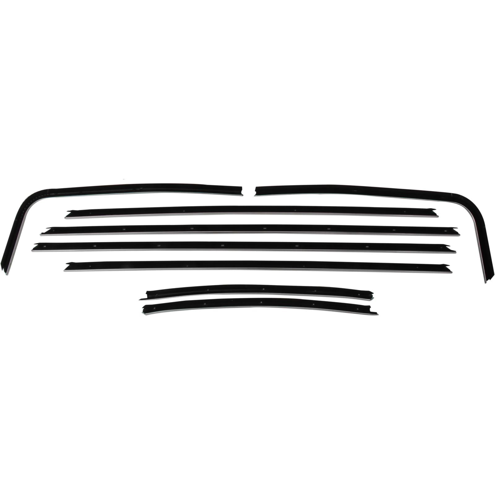 Repops CH150R 70-72 Chevelle Window Felt Kit, 2 Dr Hardtop, 8 Pcs ...