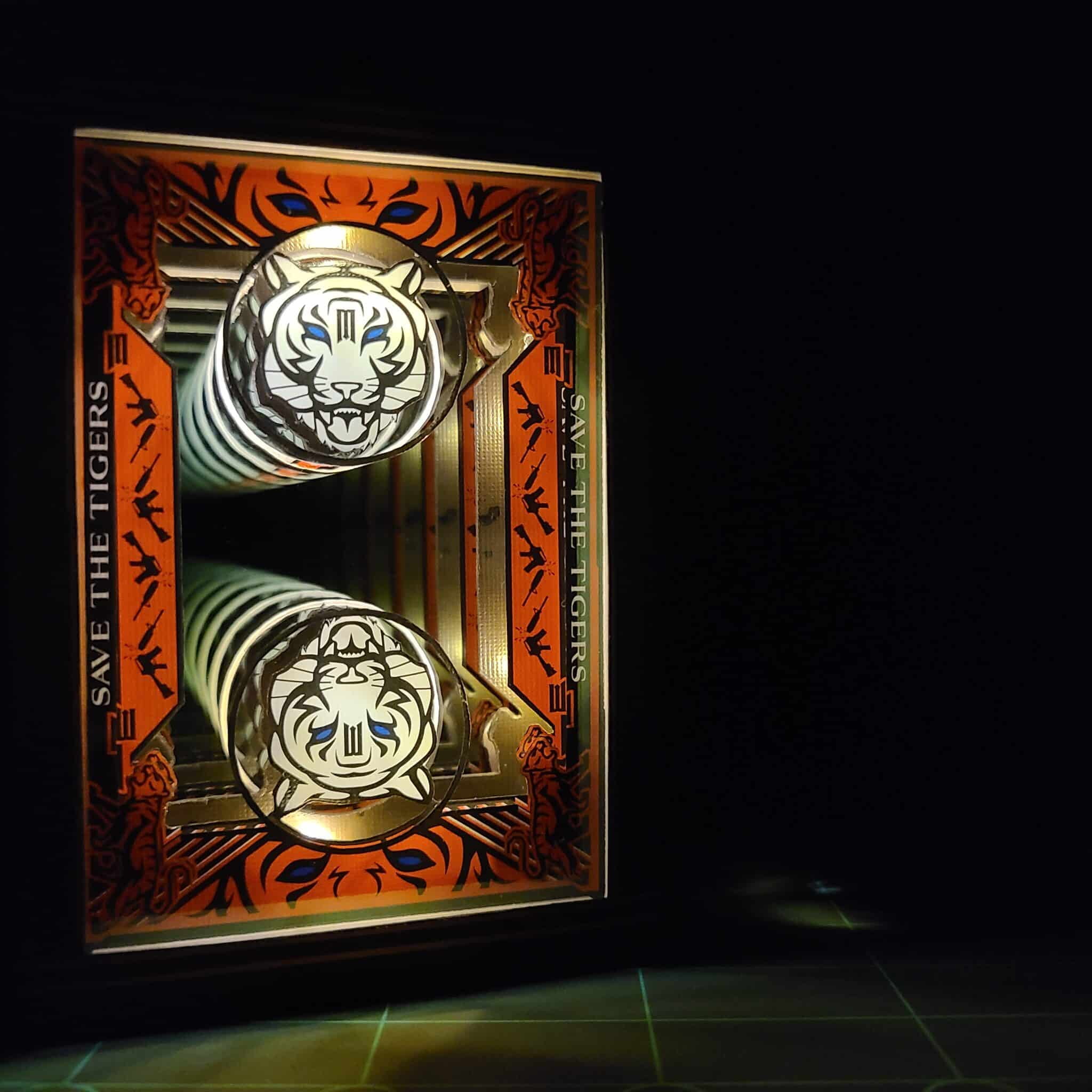 "Repopulate" Mantecore V3 Infinity Cut Playing Cards w/ LEDs by 3Decks ...