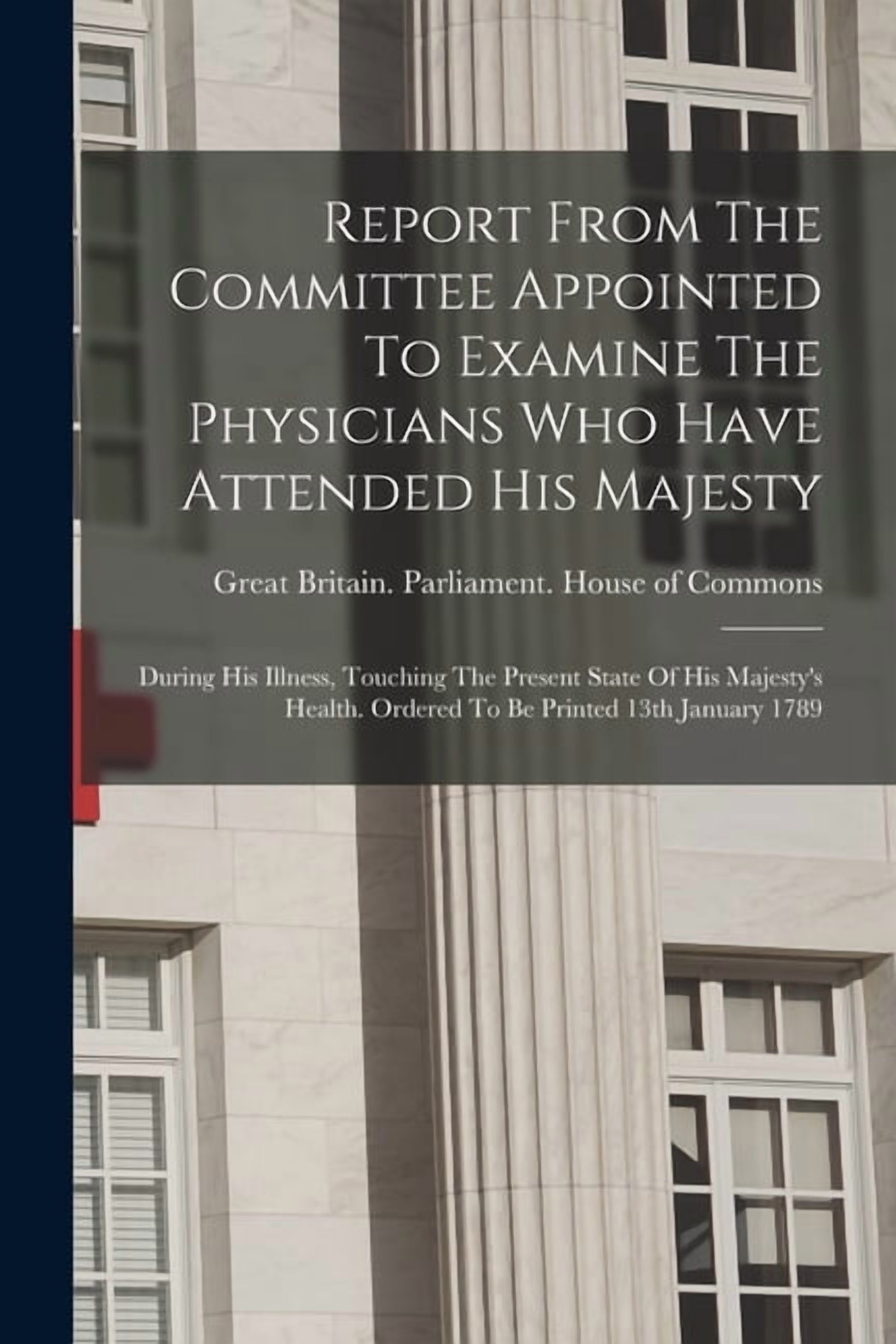 Report From The Committee Appointed To Examine The Physicians Who Have ...