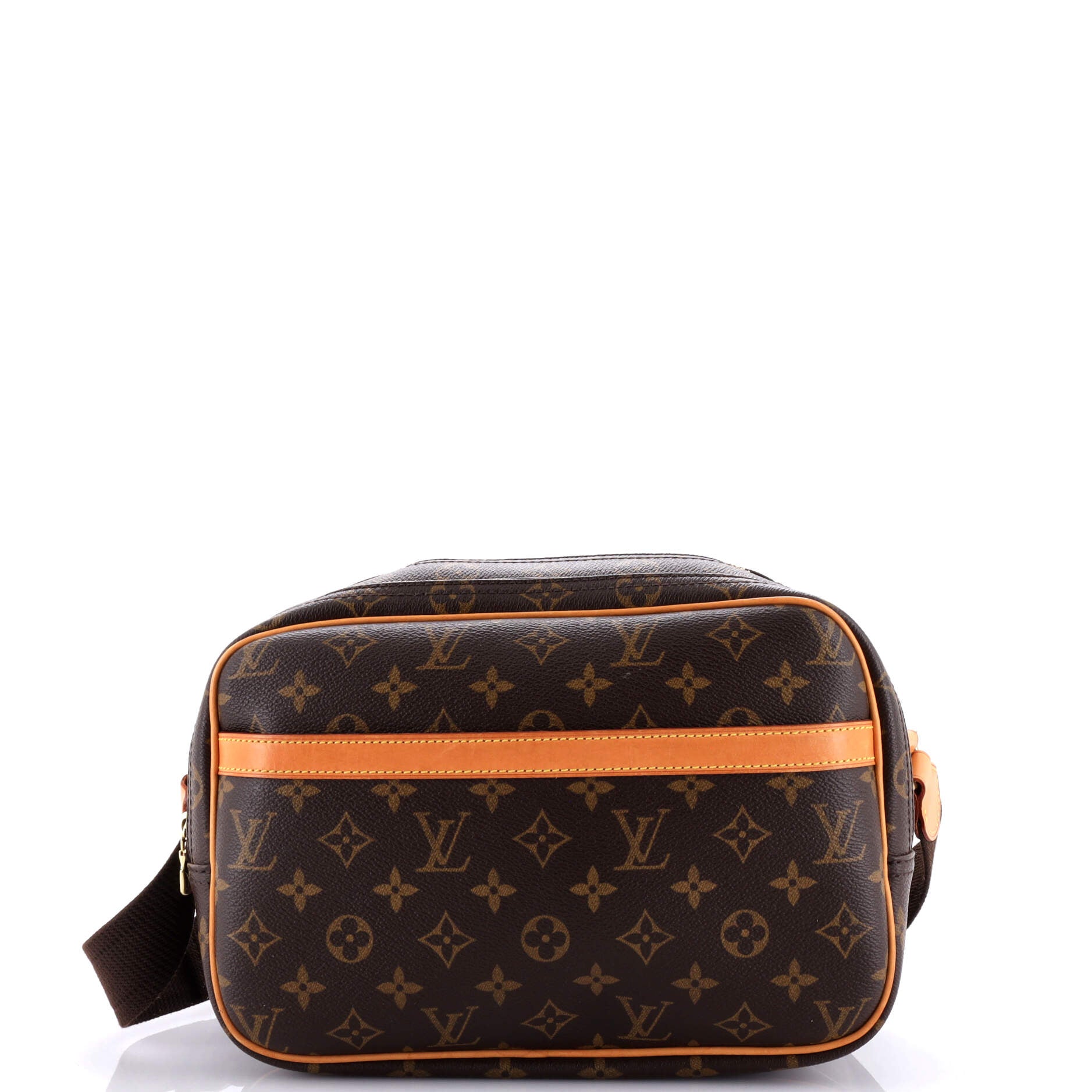 Pre-Owned Reporter Bag Monogram Canvas PM By Rebag - Walmart.com