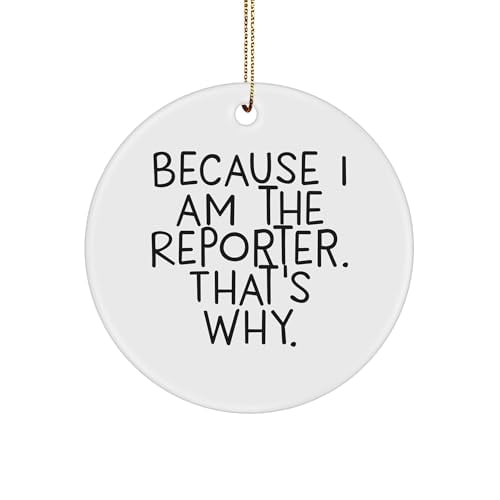 Reporters Unite! Because I Am The Reporter That's Why., White Christmas ...