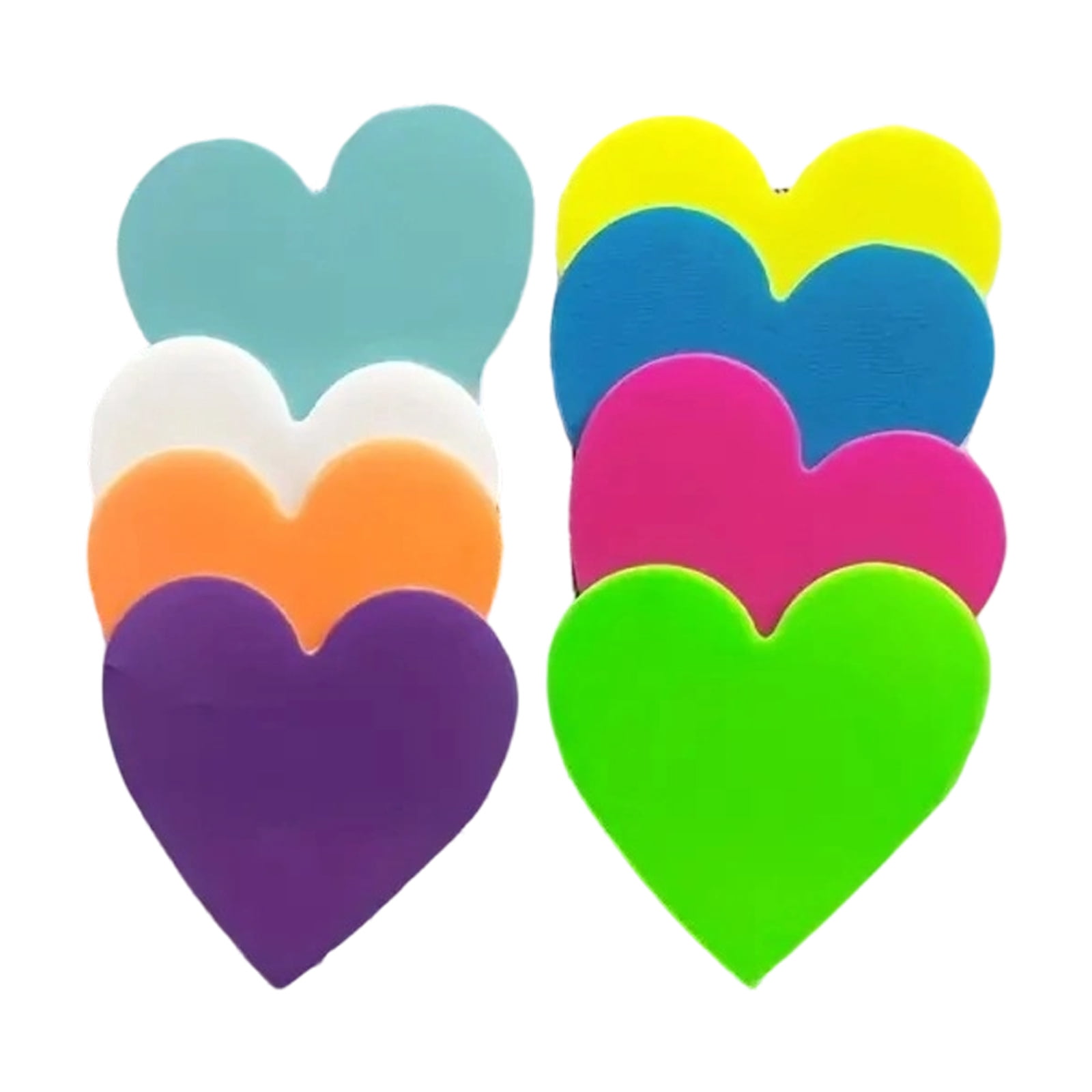 Repositionable Fluorescent Adhesive PET Note Pocket Notepads 20 Sheets ...