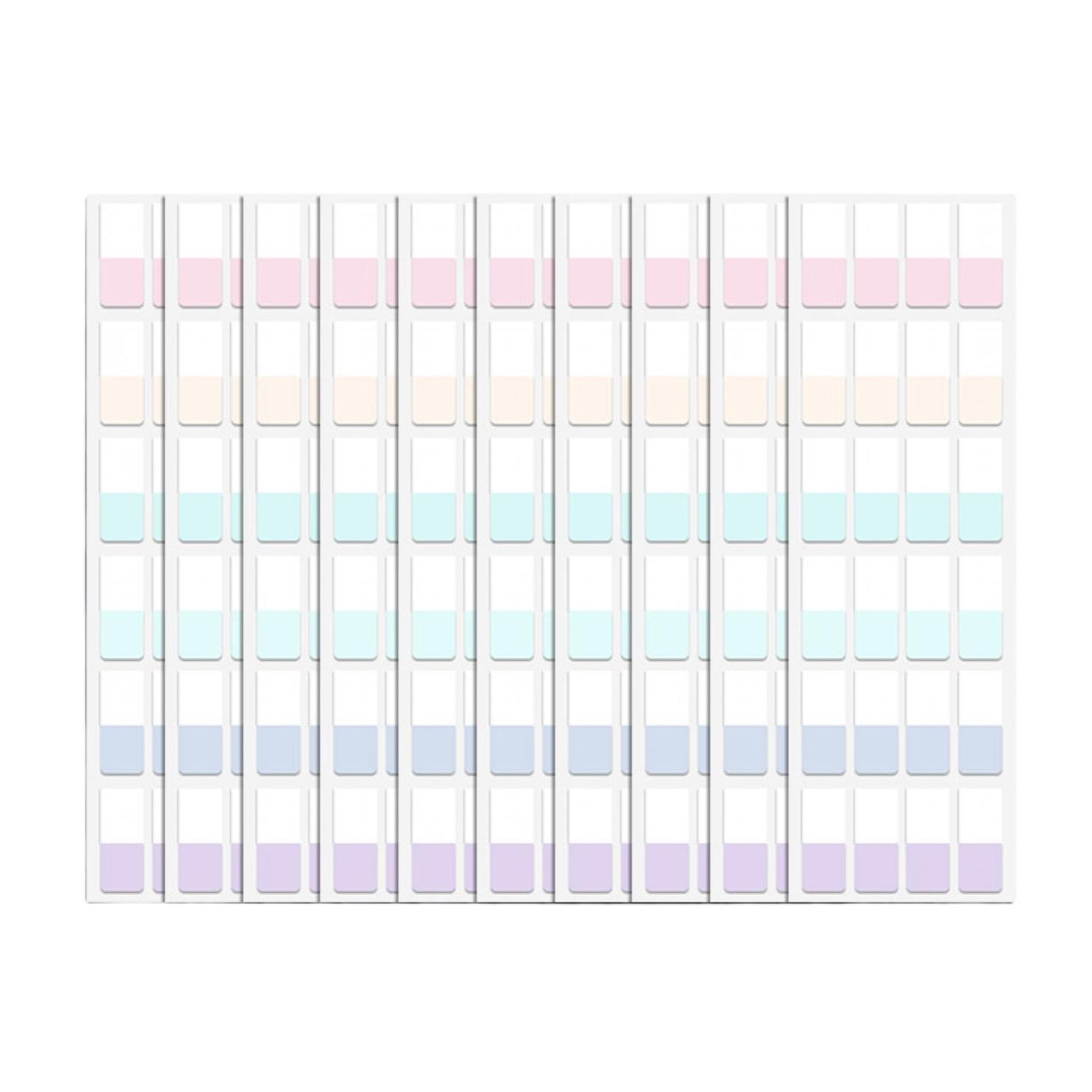Repositionable Index Tab Set- 60/120/240Pcs, Strong Adhesive, Writable ...