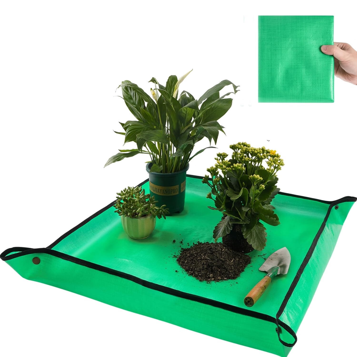 Repotting Mat for Indoor Plant Transplanting Control Mess,26"X26 ...