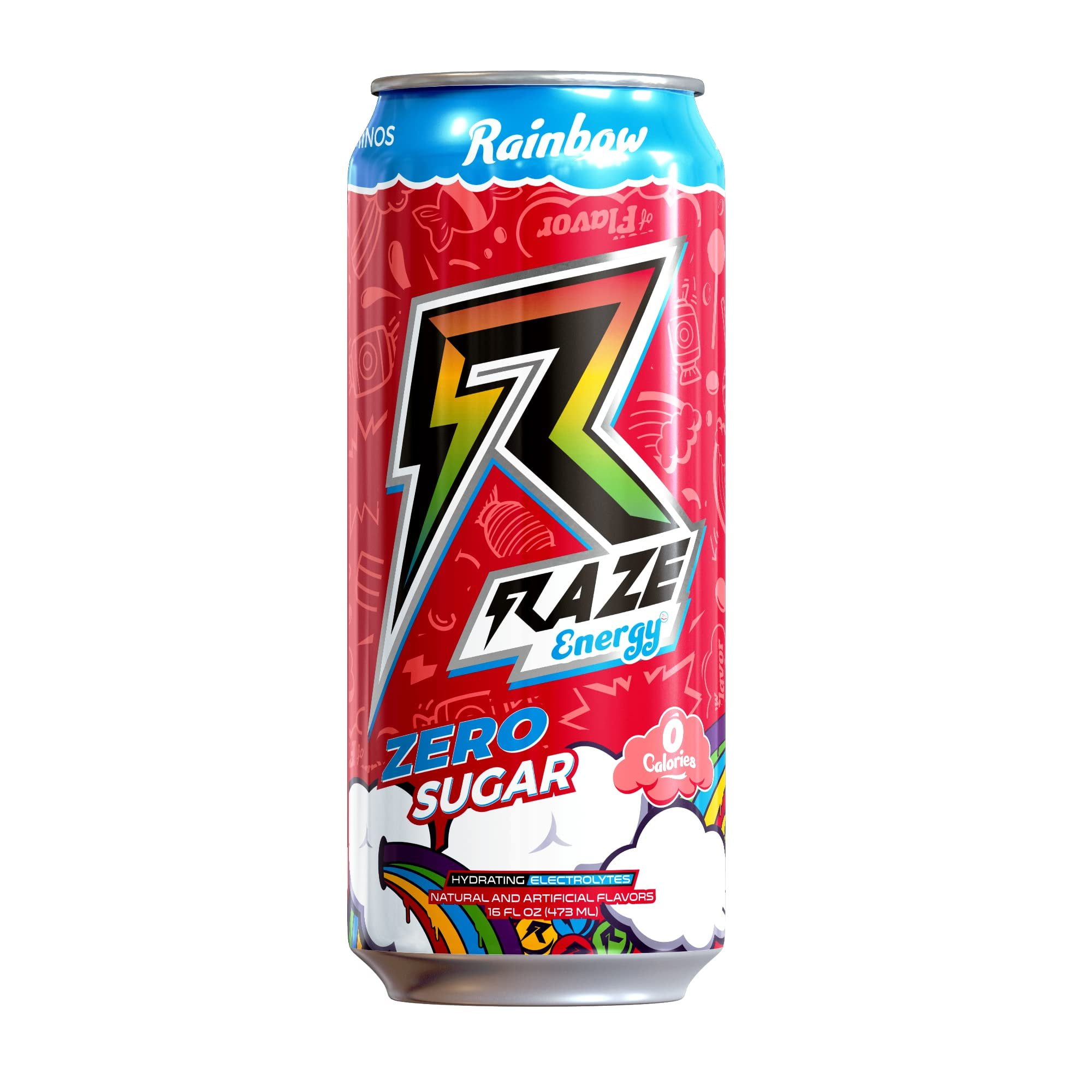 Repp Sports Raze Energy Drink Cans Rainbow - Walmart.com