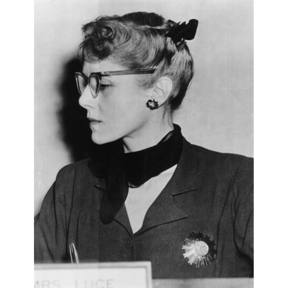 Representative Clare Booth Luce History (24 x 36) - Walmart.com