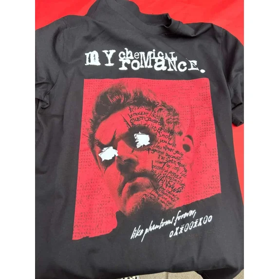 Reprint Merch MCR The Black Parade Tour 2025 Mikey Way T-shirt ...