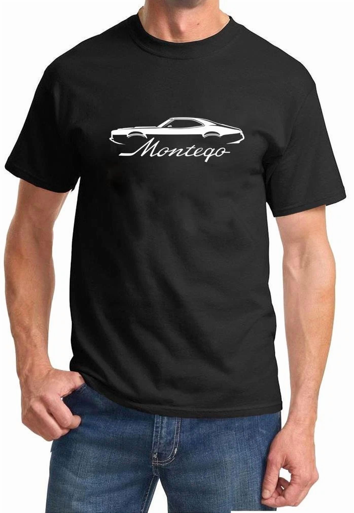 Reprint Rare 1972-76 Mercury Montego Classic Outline Design Tshirt NEW ...