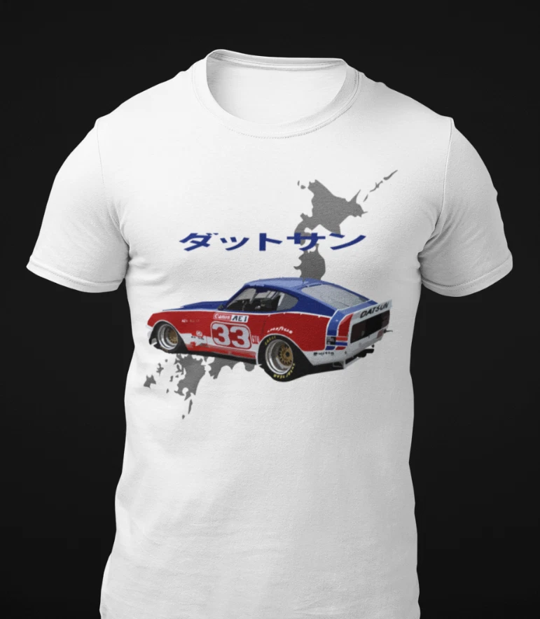 Reprint Rare 1973 Bob Sharp Racing #33 Datsun 240z Race Car Short ...