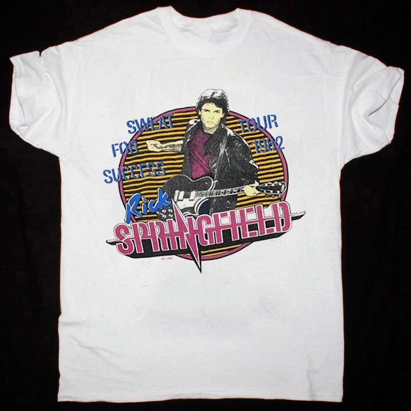 Reprint Rare 1982 Rick Springfield Success Hasn_t Spoiled Tour White ...