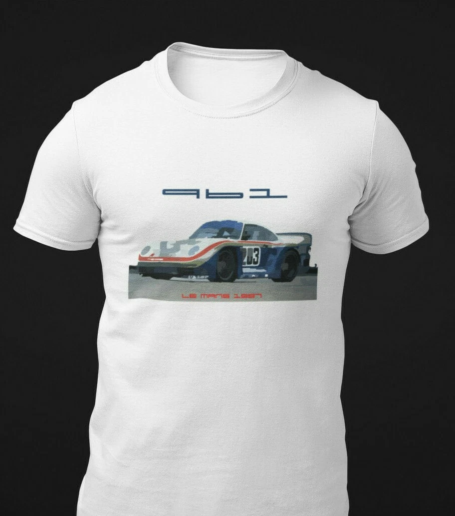 Reprint Rare 1987 961 Group B Race Car T-Shirt - Walmart.com
