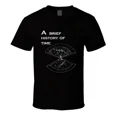 Reprint Rare A Brief History Of Time Stephen Hawking Novel T Shirt ...