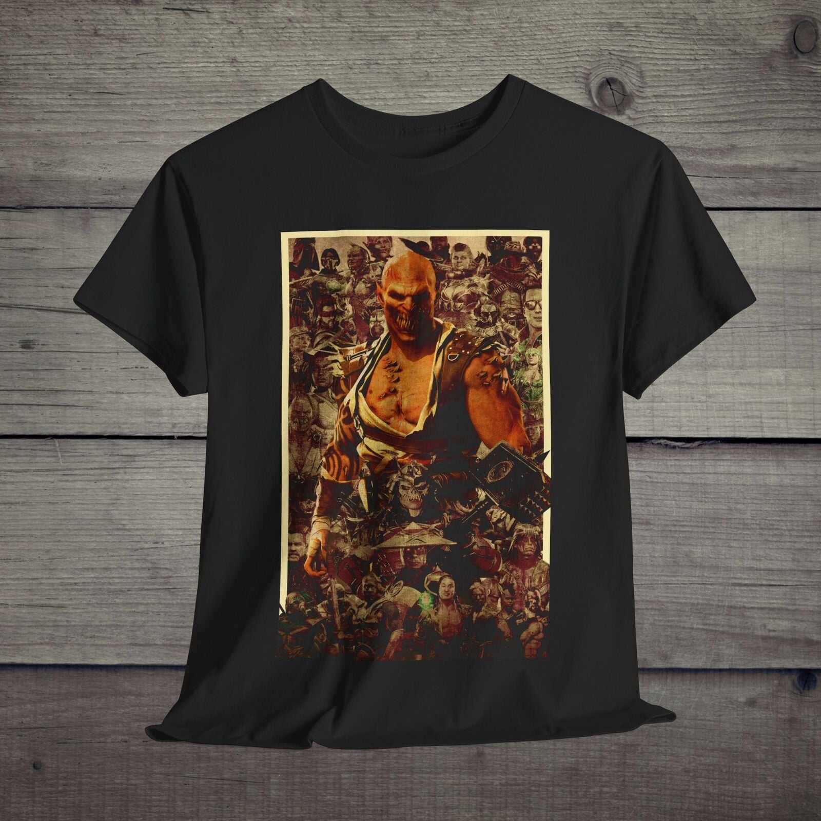 Reprint Rare Baraka Mortal Kombat Shirt, Video Game Unisex T-Shirt ...