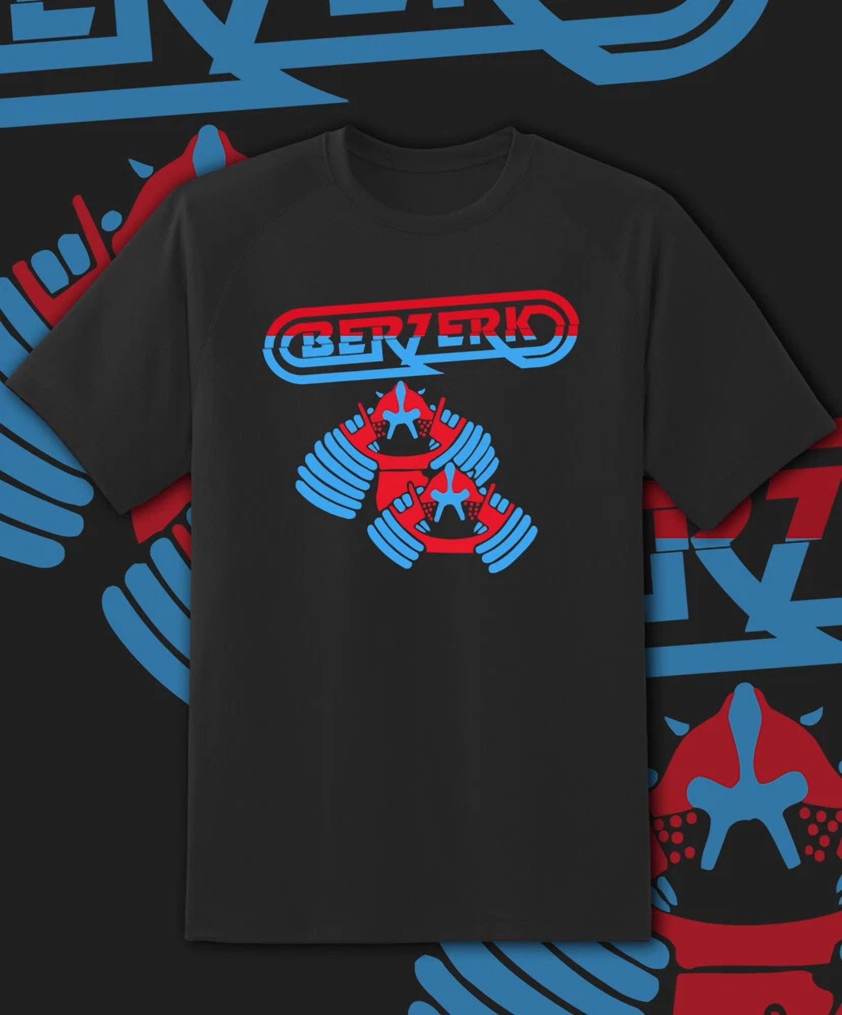 Reprint Rare Bezerk Arcade Game Retro Video Game T Shirt Fast Ship ...